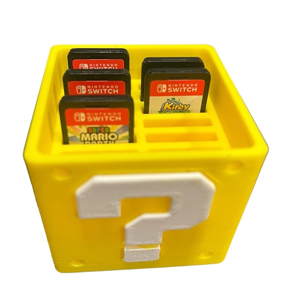 Storage & Organization | Super Mario Question Block Nintendo Switch ...